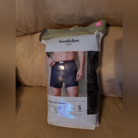 Goodfellow & Co | Underwear & Socks | Mens Classic Knit Boxers 5 Pairs ...
